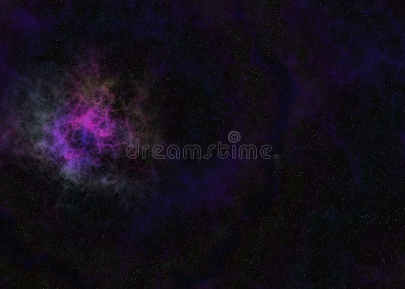 3D Space nebula stock illustration. Illustration of astronomy - 237779772