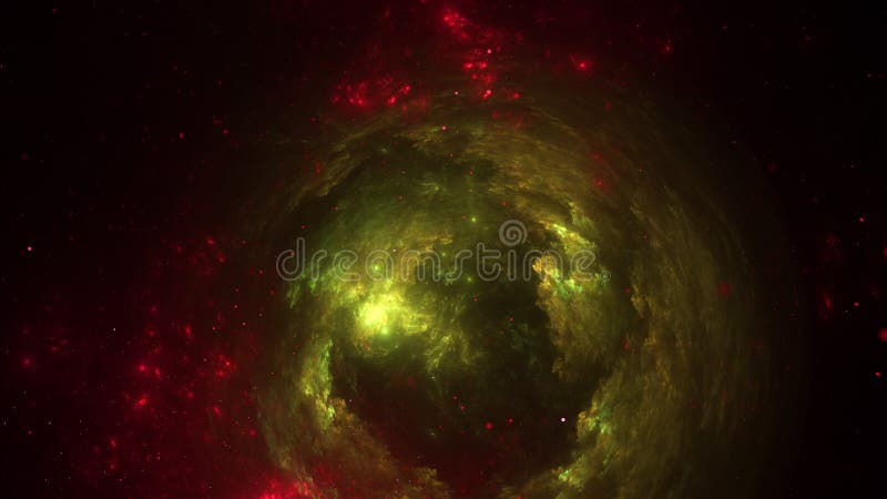 3d space nebula scene stock illustration. Illustration of digital ...
