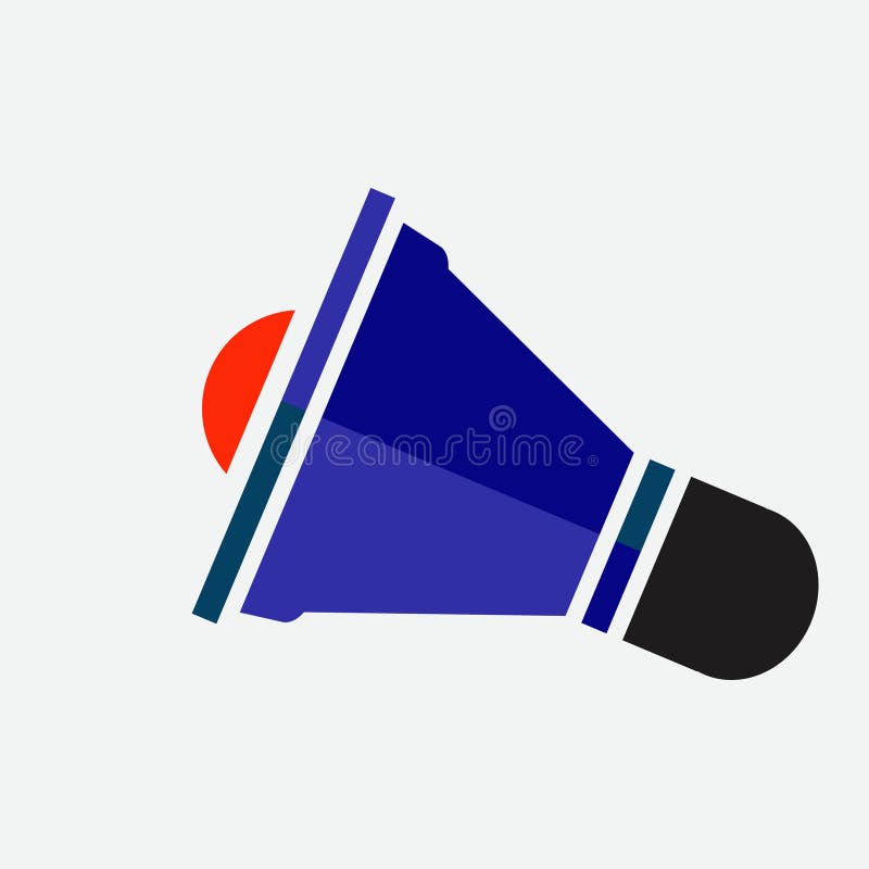 2D Speaker Design with Simple Design Stock Vector - Illustration of ...