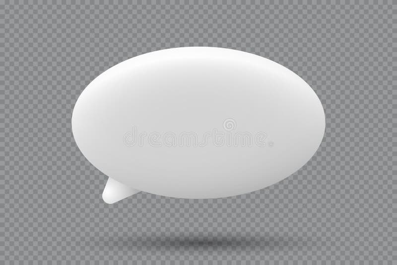 3d Speech Bubble Icon. 3d Chat Icon. Chat Message Icon. White Text Box ...