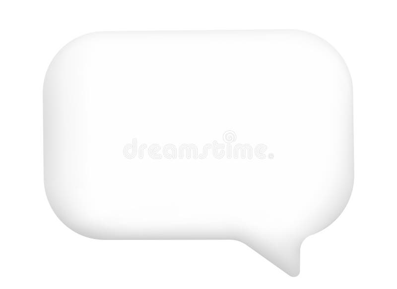 Rectangular Speech Bubble Transparent Background Stock Illustrations ...
