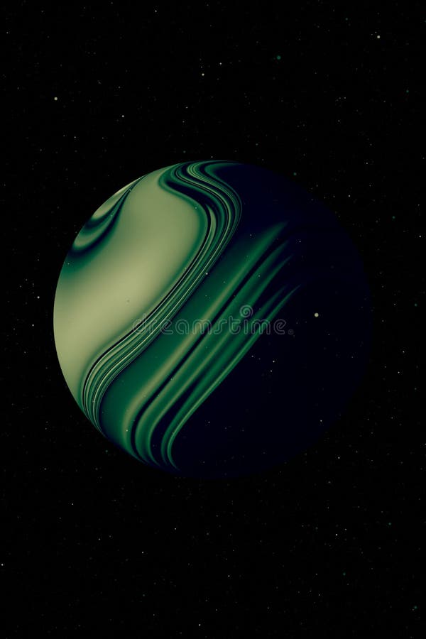 3d Sphere or Abstract Bubble Isolated on Black Background. Vertical ...