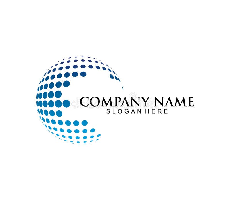3d Sphere Globe High Technology Digital Network Vector Logo Design ...