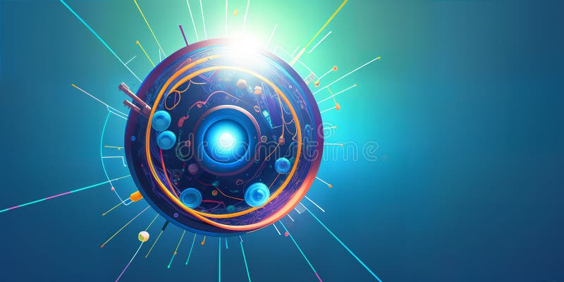 3d Spheres and Other Geometric Elements, Concept Technology and ...