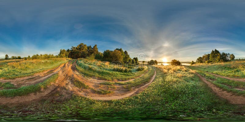 3D Spherical Panorama with 360 Viewing Angle. Ready for Virtual Reality ...