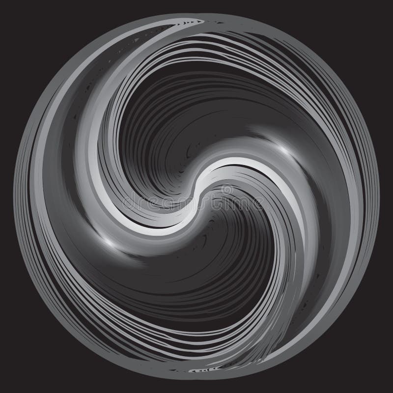 3D Spiral Design Element. Background Vector Image Stock Vector ...