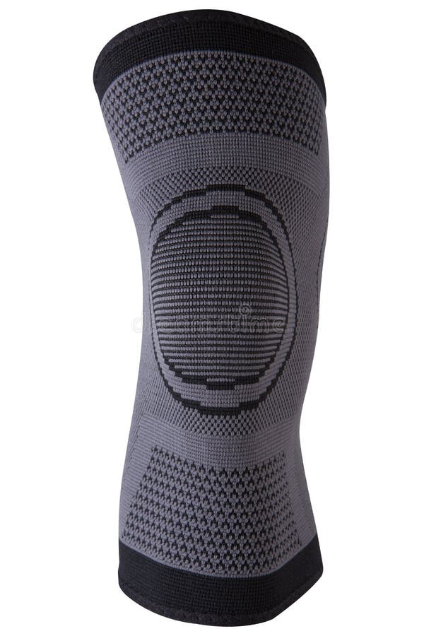 Sports Knee Pad with Blue Stripes, To Support and Protect the Knee ...