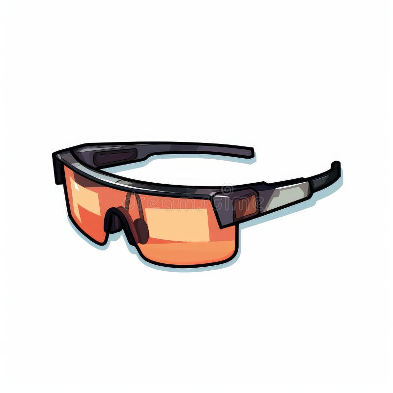 2d Sprite of Augmented Reality Glasses in Comic Style Stock Photo ...