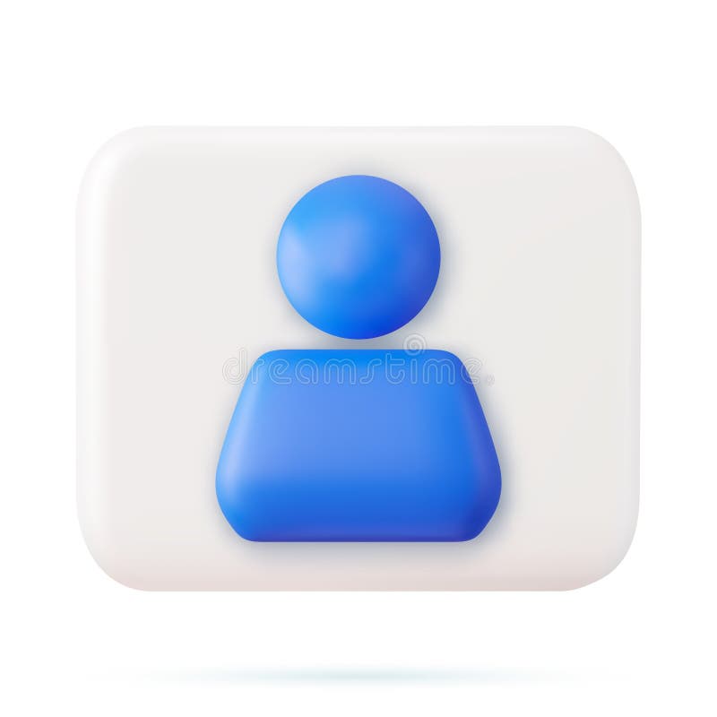 3d Button Male Pictogram Stock Illustrations – 646 3d Button Male ...