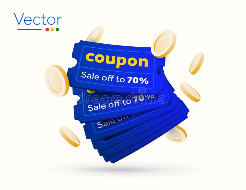 Blue Coupons Stock Illustrations – 1,782 Blue Coupons Stock ...