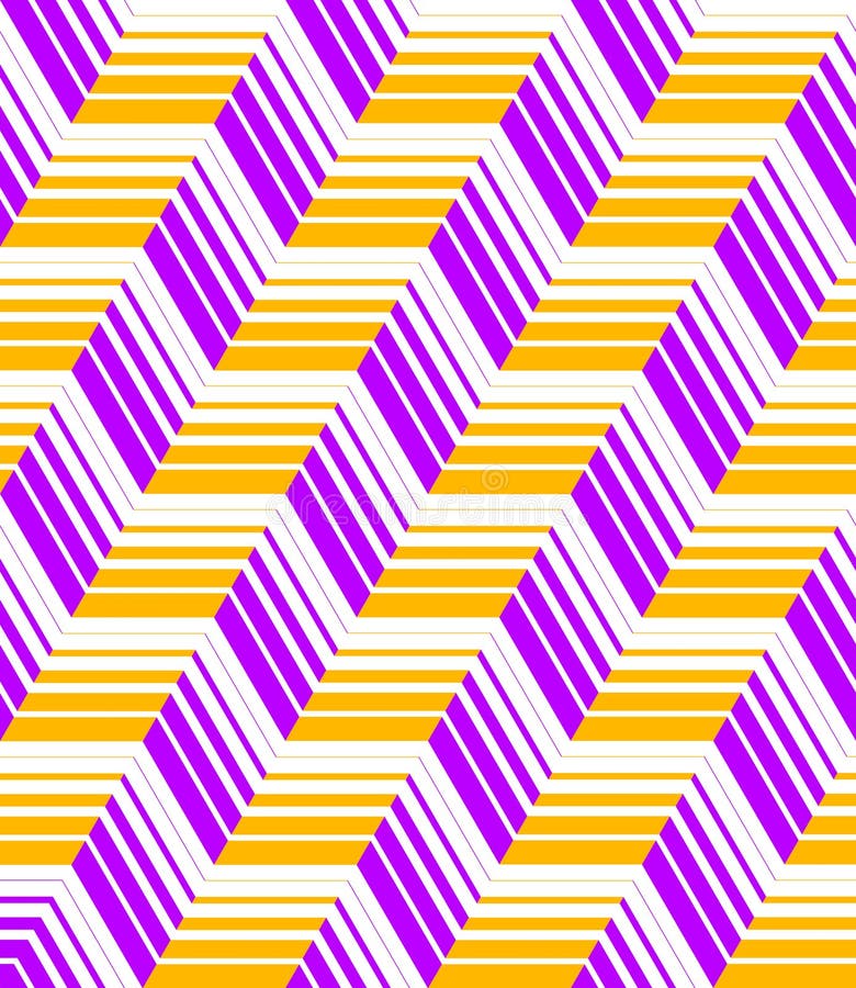 3D Stair Minimal Lined Seamless Pattern. Stock Vector - Illustration of ...