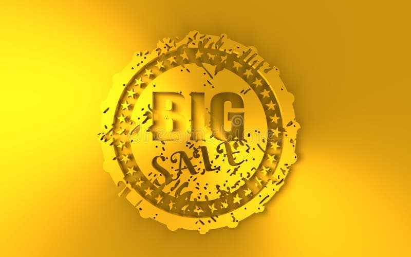 3D stamp icon stock illustration. Illustration of business - 95807453