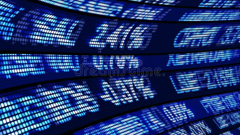 Stock Market 3d Animation stock footage. Video of growth - 39909342
