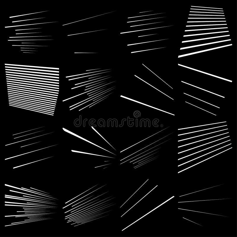 3D Straight, Parallel Dynamic Irregular Lines, Stripes Element. Action ...