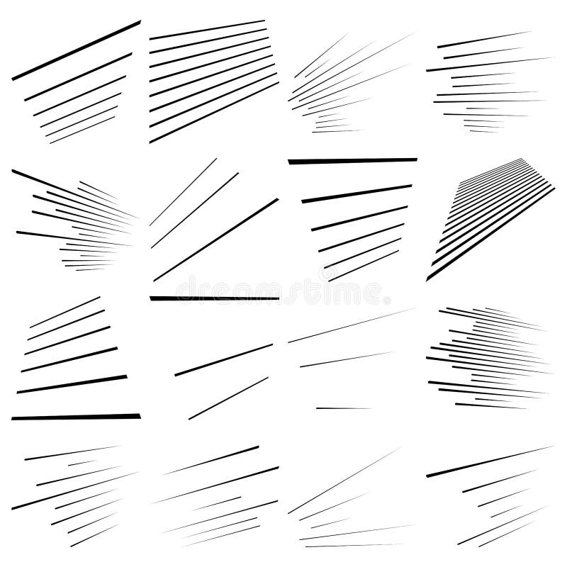 3D Straight, Parallel Dynamic Irregular Lines, Stripes Element. Action ...