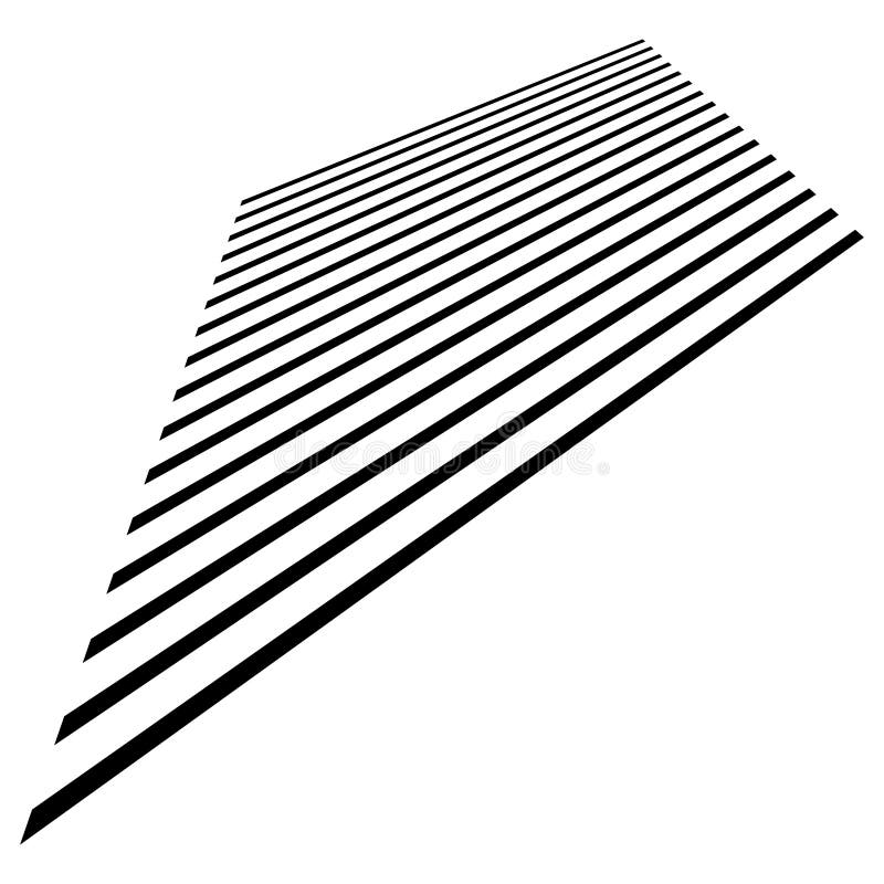 3D Straight, Parallel Dynamic Irregular Lines, Stripes Element. Action ...