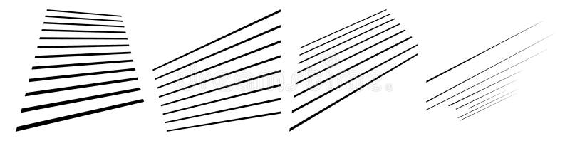 3D Straight, Parallel Dynamic Irregular Lines, Stripes Element. Action ...