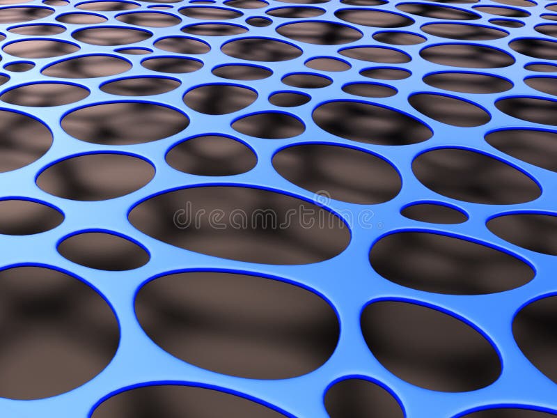 3D Structural Mesh Organic Background Stock Illustration - Illustration ...