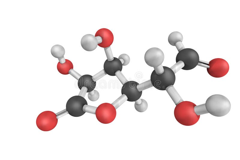3d Structure of Glucuronolactone, a Naturally Occurring Chemical Stock ...