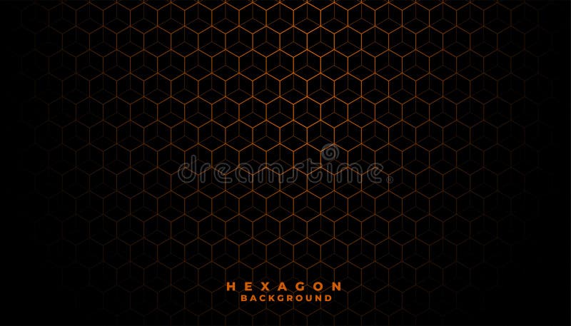 3d Style Glowing Hexagonal Pattern Background for Modern Backdrop ...