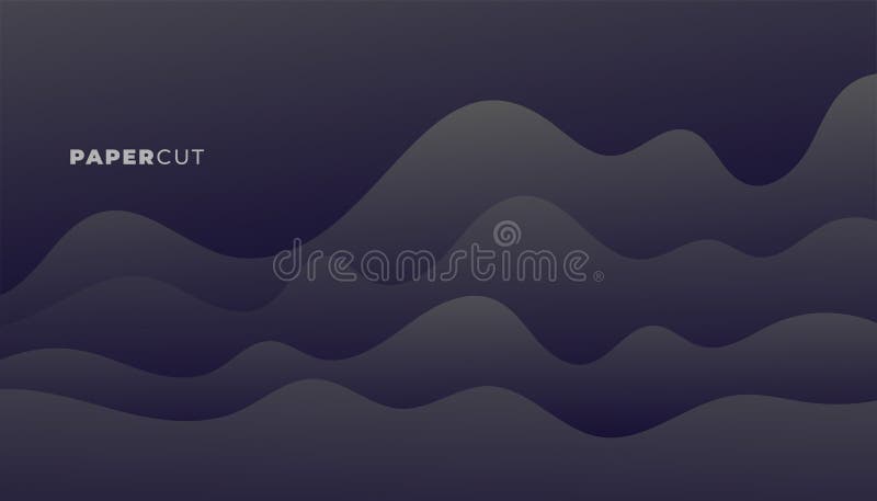 3d Style Paper Layered Cutout Wallpaper for Modern Backdrop Stock ...