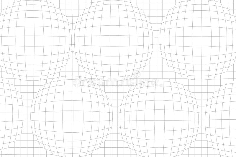3d Style Spherical Grid Wireframe Line on White Background Design Stock ...