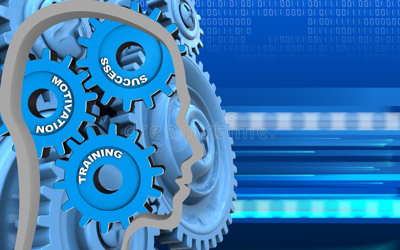 3d success system stock illustration. Illustration of gear - 98064262