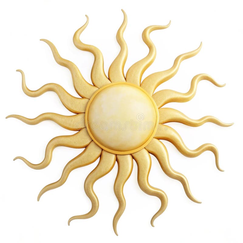 Curvy Rays Sun Stock Illustrations – 182 Curvy Rays Sun Stock ...