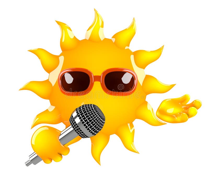 3d Sun sings stock illustration. Illustration of power - 39435214
