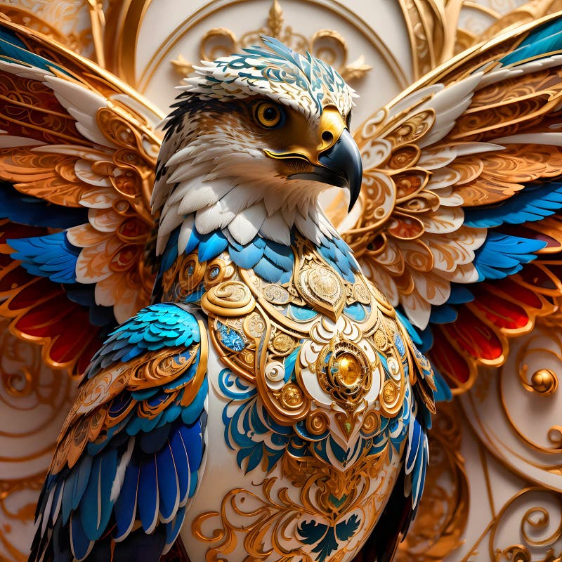 3d Design with Ultra Details, Colorful Generative Art, Digital Graphics ...