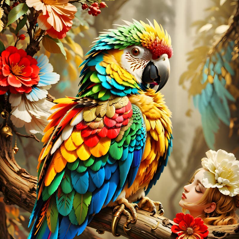 3d Design with Ultra Details, Colorful Generative Art, Digital Graphics ...