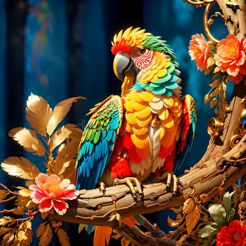 3d Design with Ultra Details, Colorful Generative Art, Digital Graphics ...