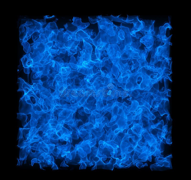 3d Swirling Blue Gas Nebula Cloud Background, 3d Illustration Stock ...