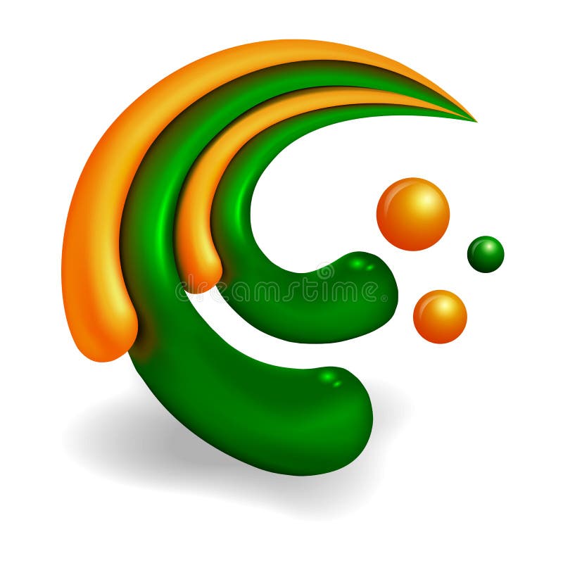 3d symbol creative design stock vector. Illustration of geometric ...