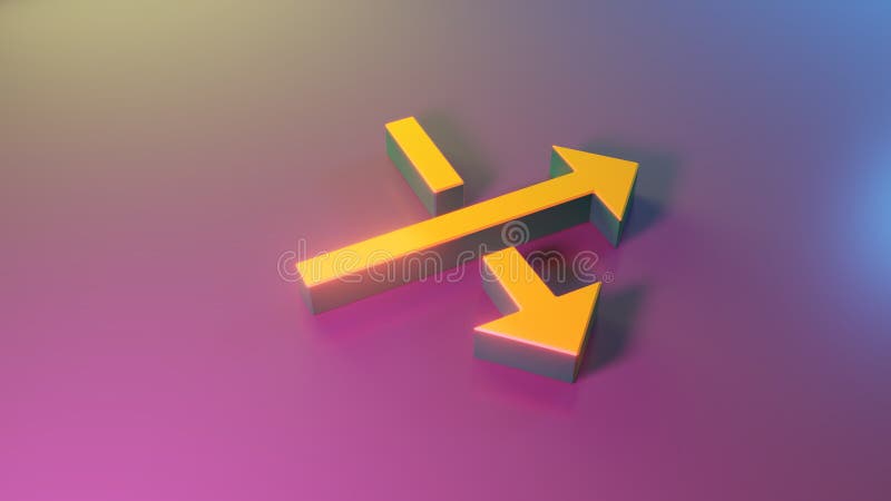 Double Arrows 3d Stock Illustrations – 431 Double Arrows 3d Stock ...