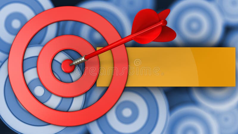 3d Dart Right Target Center Stock Illustrations – 107 3d Dart Right ...