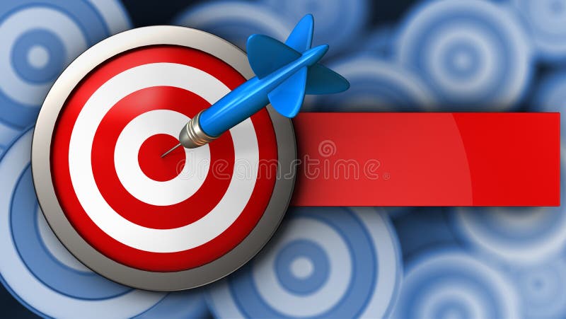 3d Dart Right Target Center Stock Illustrations – 107 3d Dart Right ...