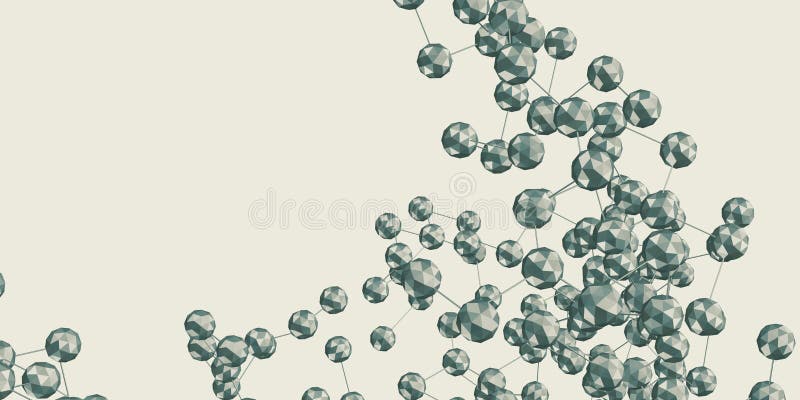 3d Technology Background Illustration Abstract Multi Dimensional Cube ...