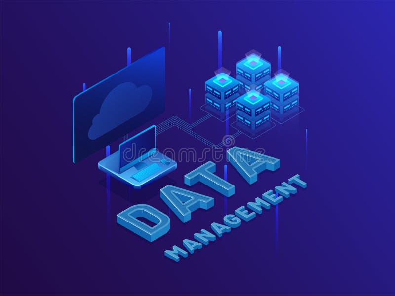 3D Text Data Management with Web Servers and Desktop on Shiny Bl Stock ...