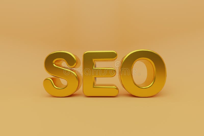 3d Text Effect SEO Lettering Illustration 3d Stock Illustration ...