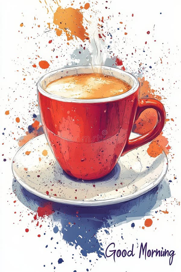 3D Text Good Morning with Bold, Colorful Letters, Suitable for Digital ...