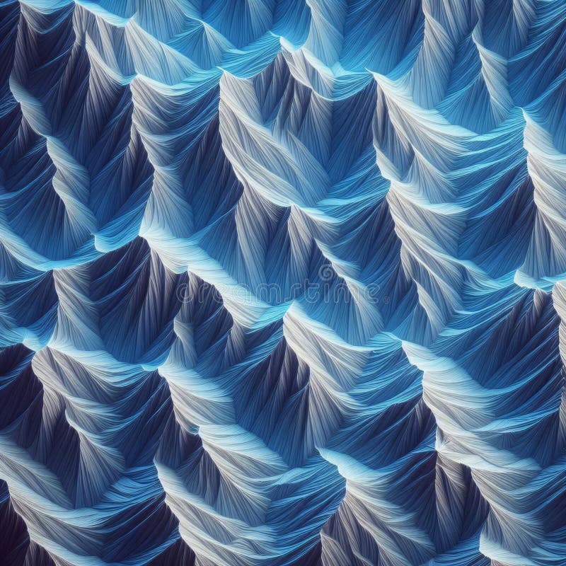 3d Texture Made in the Form of Crumpled Paper Effect Stock Illustration ...