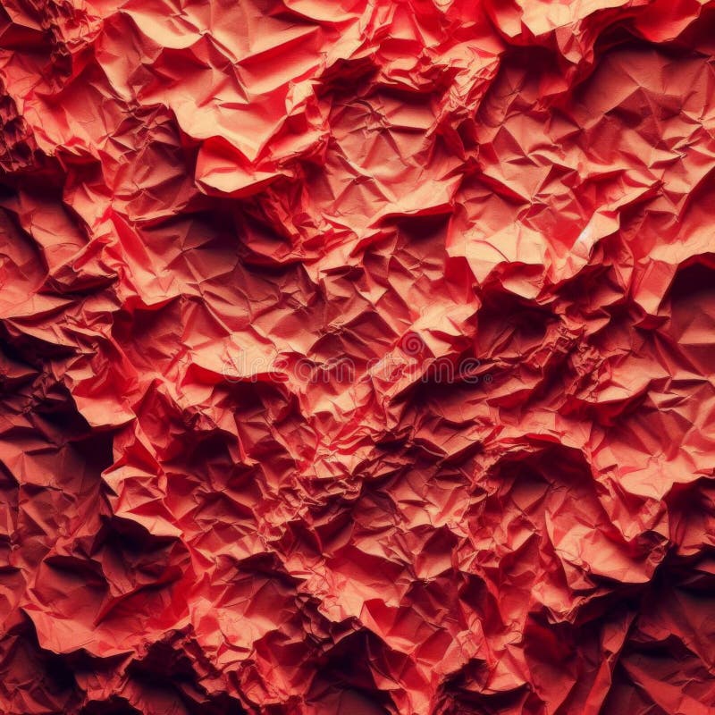 3d Texture Made in the Form of Crumpled Paper Effect Stock Illustration ...