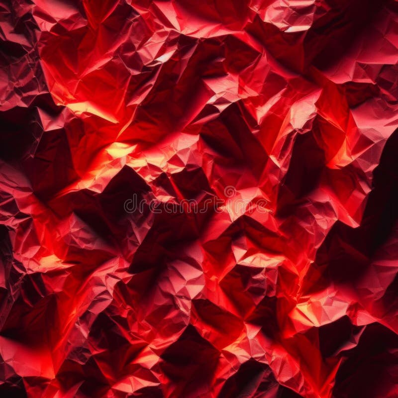 3d Texture Made in the Form of Crumpled Paper Effect Stock Illustration ...