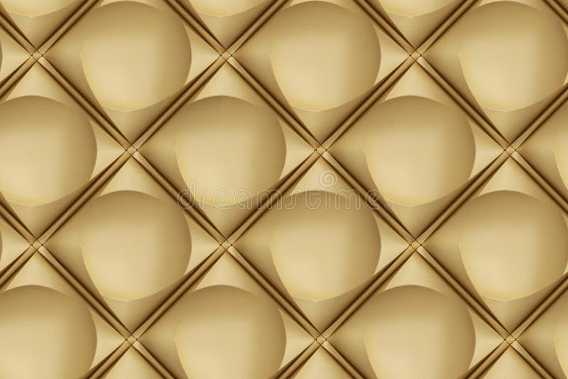 3D Wall Panels Made of Sand Color Leather. High Quality Realistic ...