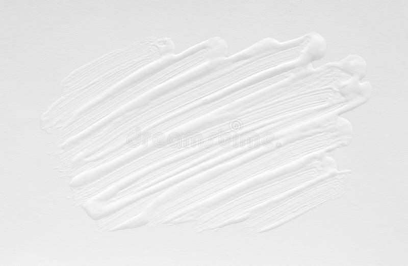 3 D Texture of White Paint with Handmade Brush Strokes, Decor Elements ...