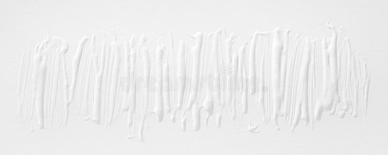 3 D Texture of White Paint with Handmade Brush Strokes, Decor Elements ...