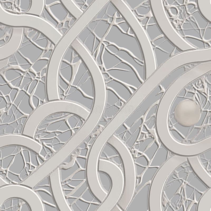 3d Textured Emboss Squiggles, Doodle Lines, Curves, Waves, Circles ...