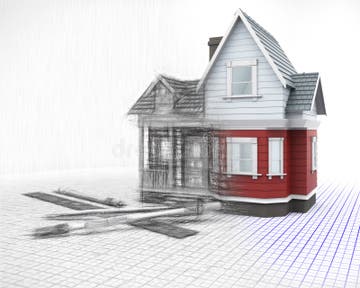 Drawing Grid House Stock Illustrations – 3,209 Drawing Grid House Stock ...