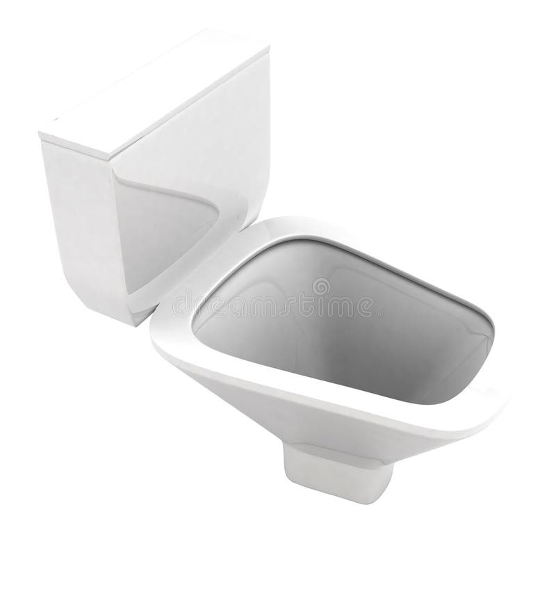 3d Toilet Concept - 3d Render Stock Illustration - Illustration of ...